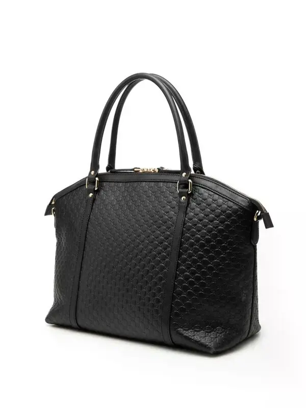 Gucci 2000-2015 Large Microguccissima Dome Satchel