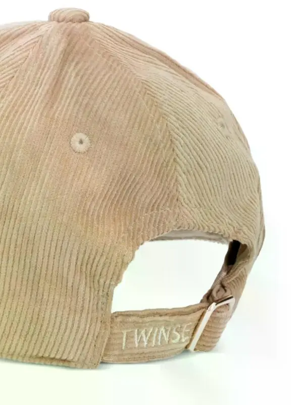TWINSET Corduroy Baseball Cap