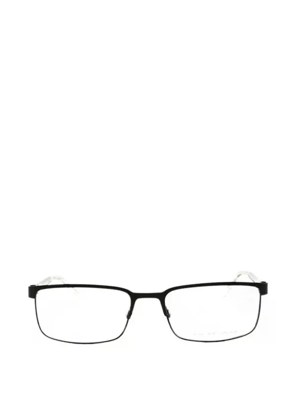 Tommy Hilfiger Rectangle-frame Logo-plaque Glasses