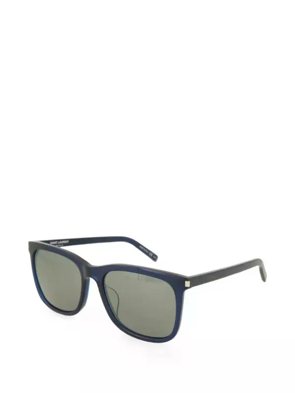 Saint Laurent Square-frame Sunglasses - Blue