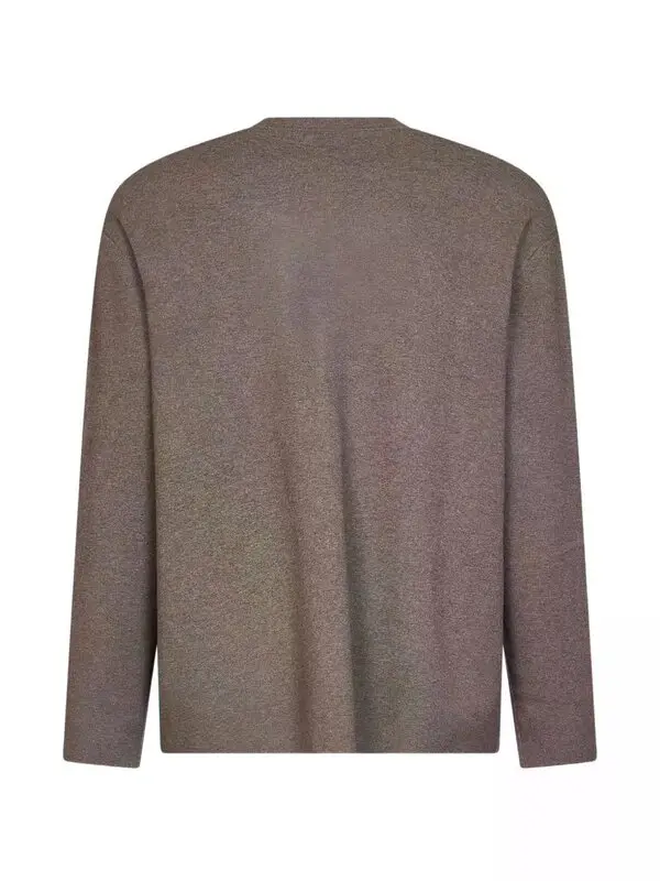 HEVO Fiumara Crew-neck Sweater - Brown