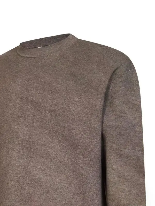 HEVO Fiumara Crew-neck Sweater - Brown