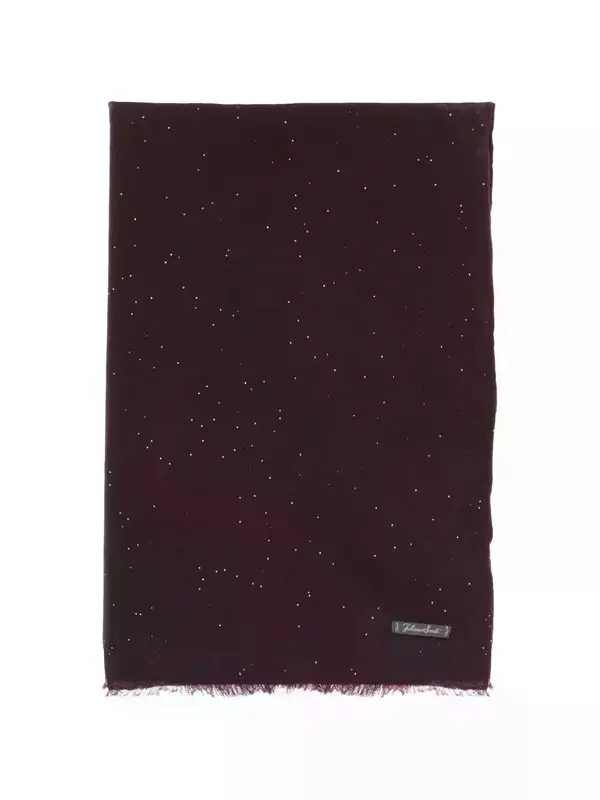 Faliero Sarti Raissa Sequin-embellished Scarf - Red