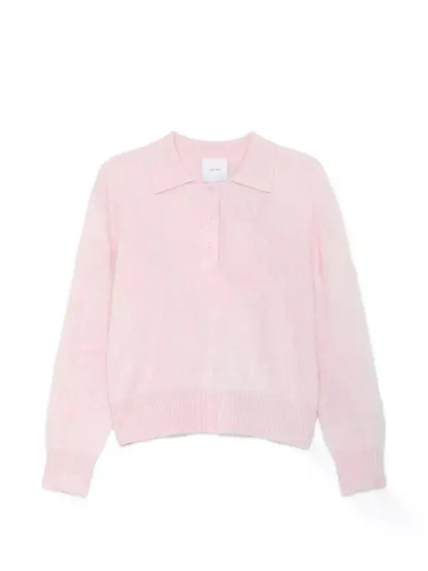 IVORY PARIS Noemi Button-up Sweater - Pink
