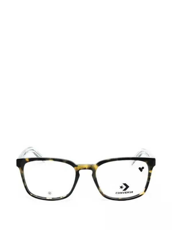 CONVERSE Tortoiseshell-effect Rectangle-frame Glasses