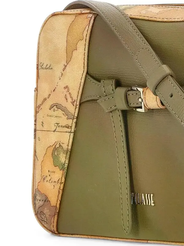 ALVIERO MARTINI 1° CLASSE Geo Classic Map-print Shoulder Bag
