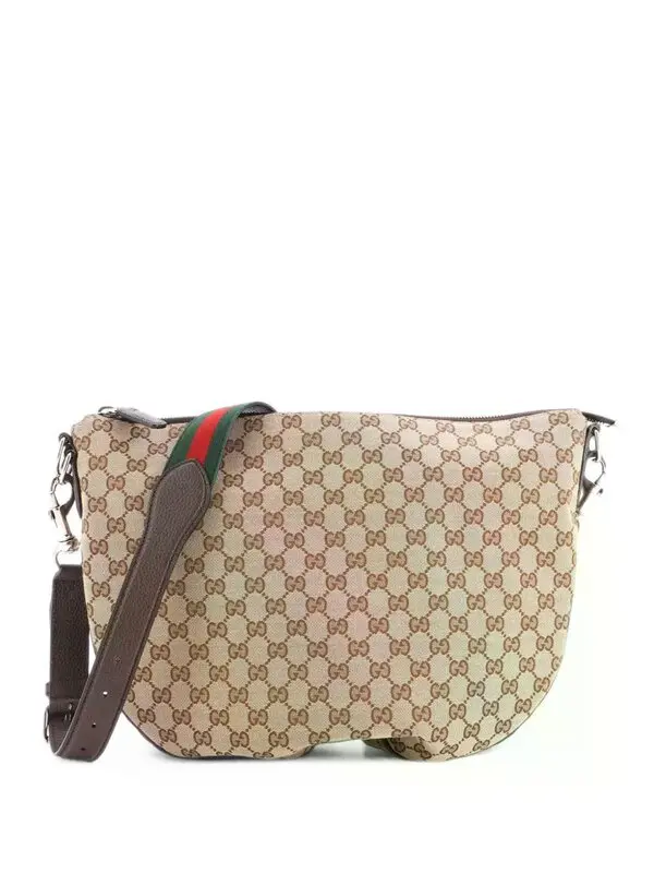 Gucci Gg Canvas Medium Messenger Bag