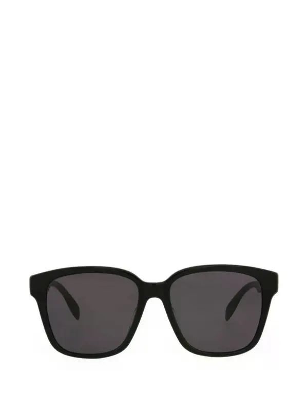 Alexander McQueen Logo-print Square-frame Sunglasses