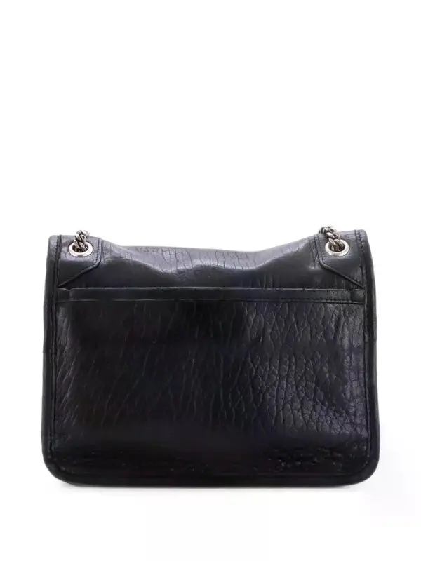 Saint Laurent Niki Chain Flap Bag Leather Baby Crossbody Bag