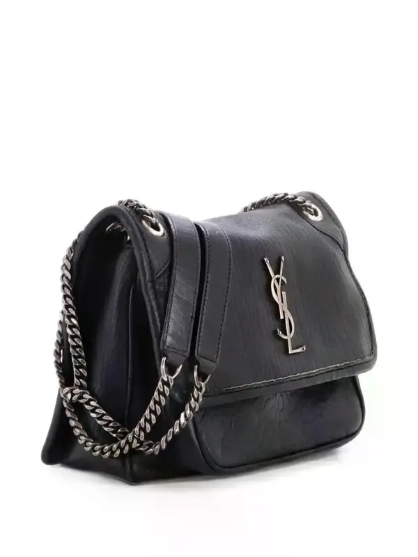 Saint Laurent Niki Chain Flap Bag Leather Baby Crossbody Bag
