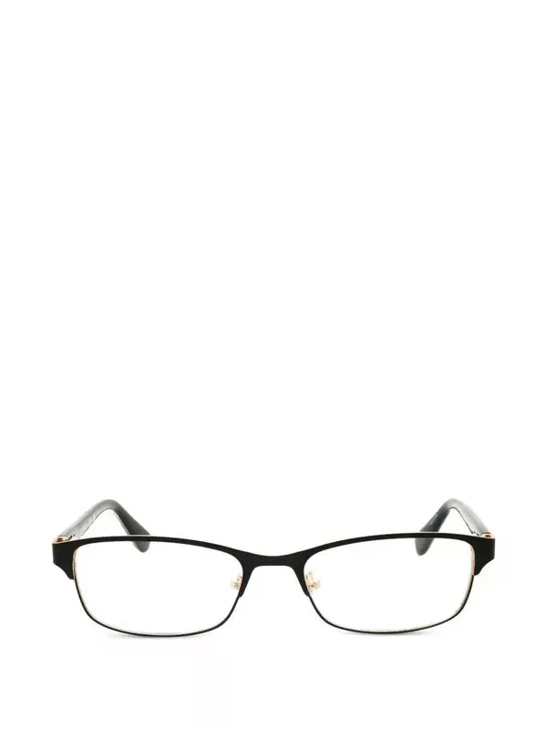Guess Rectangle Frame Eyeglasses - Black