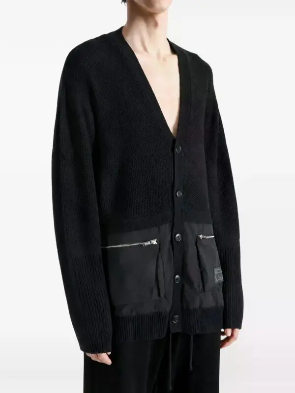 Undercover Zip-pocket Knit Cardigan