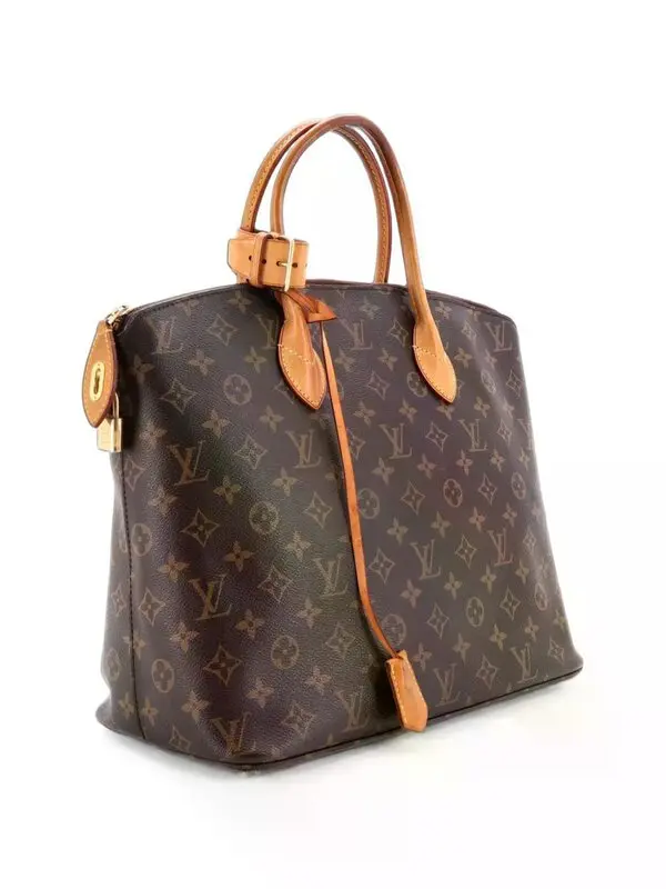 LOUIS VUITTON Lockit Nm Handbag Monogram Canvas Pm Satchel