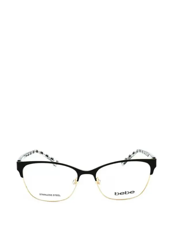 Bebe Round Frame Eyeglasses
