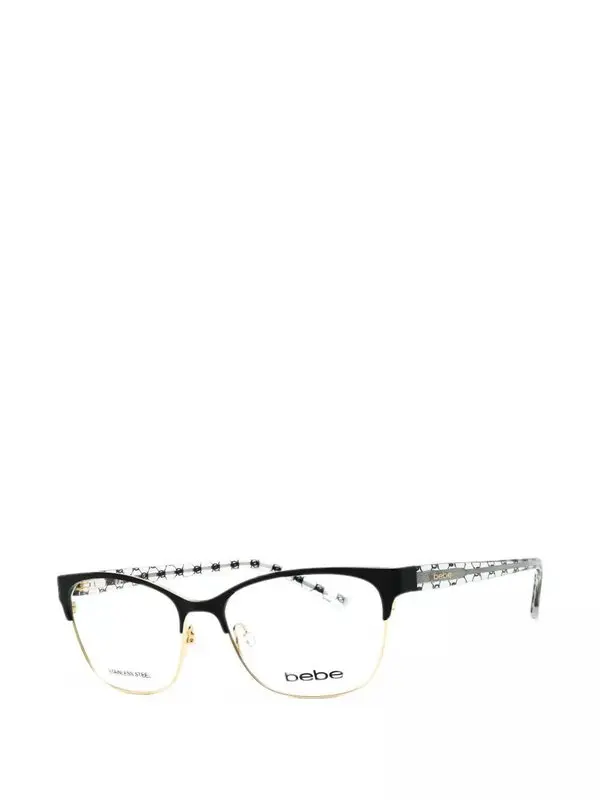 Bebe Round Frame Eyeglasses
