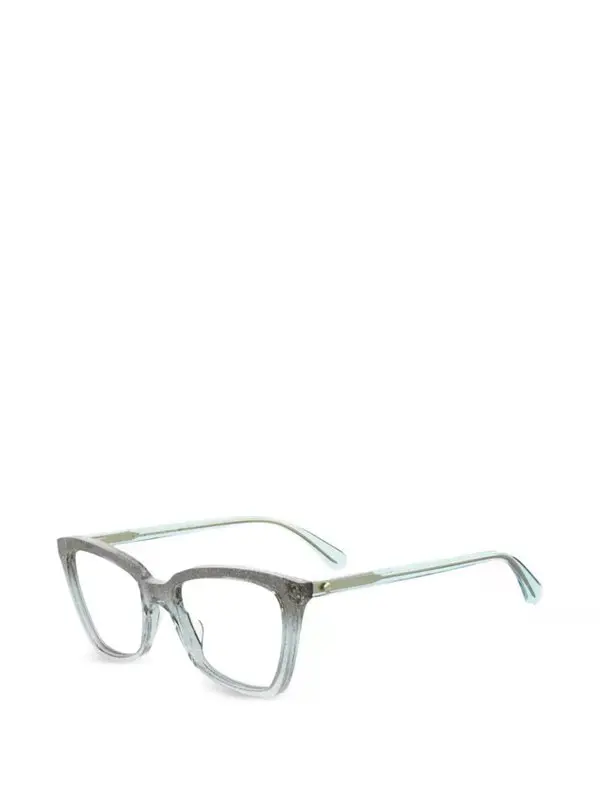 Kate Spade New York Glitter-effect Cat-eye Eyeglasses - Grey