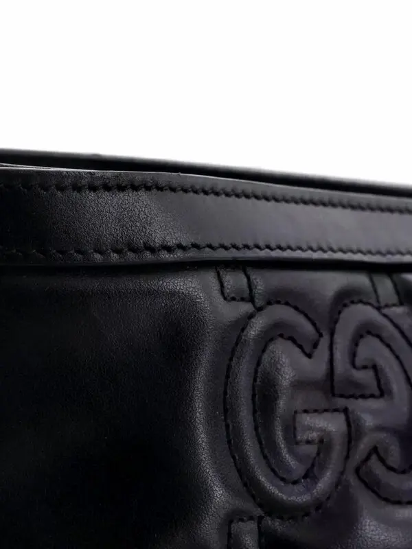 Gucci Ophidia Open Gg Matelasse Leather Medium Tote Bag