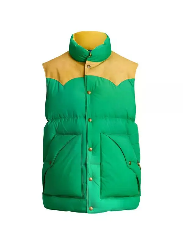 Polo Ralph Lauren Contrast-yoke Padded Gilet
