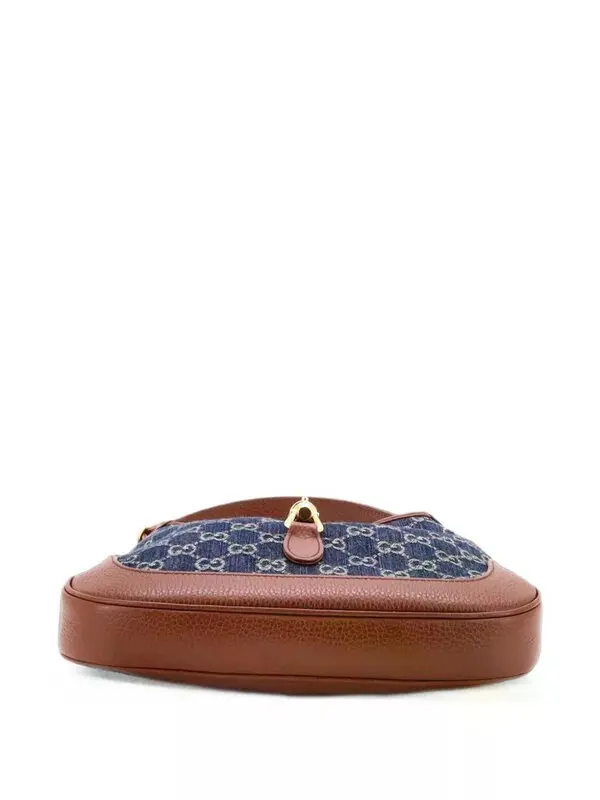 Gucci Jackie 1961 Gg Denim Small Hobo Bag