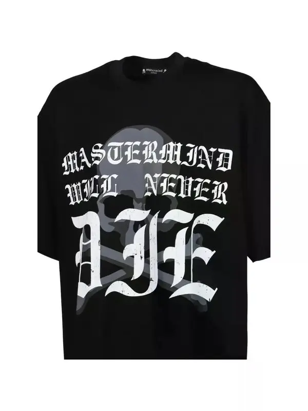 MASTERMIND WORLD Will Never Die Ss Tee / Blk