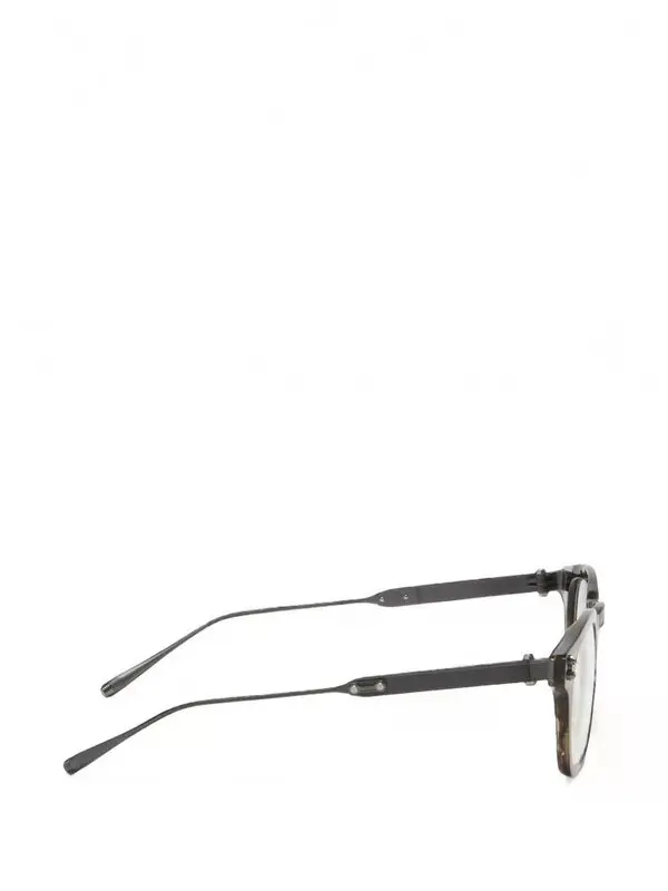 AKONI Wise Tortoiseshell-effect Squared-frame Glasses