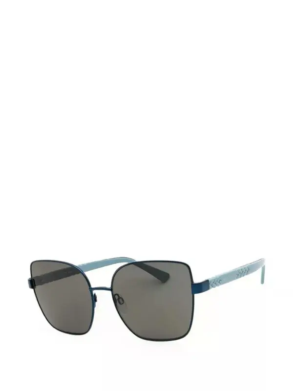 Anne Klein Braided Oversized-frame Sunglasses