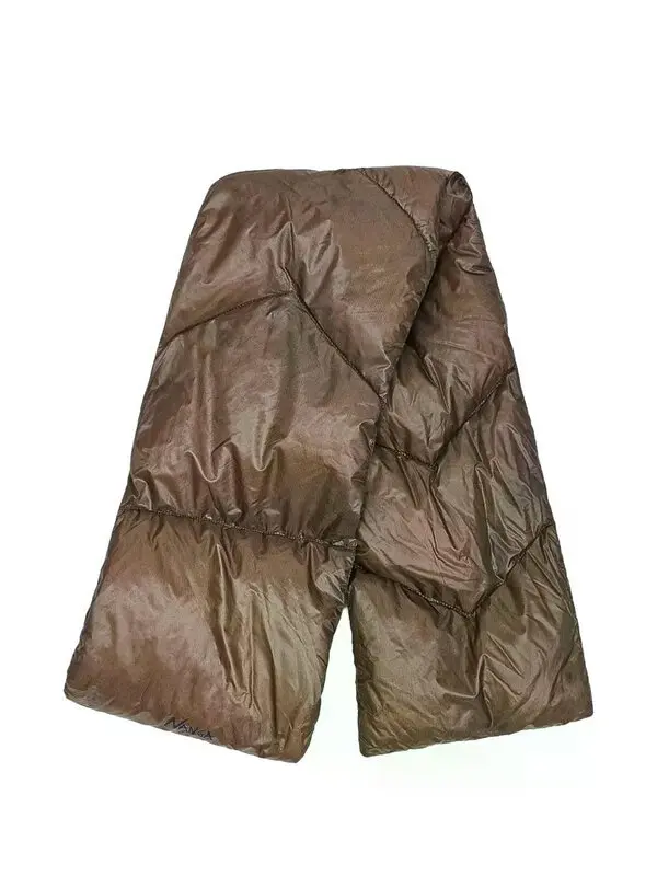 NANGA Quilted Padded Scarf - Brown