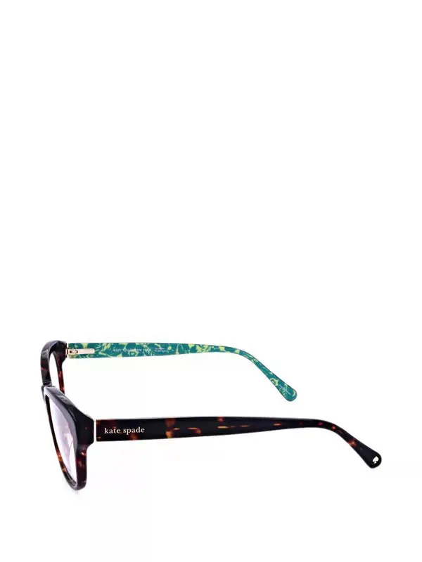 Kate Spade New York Zelda Tortoiseshell-effect Glasses