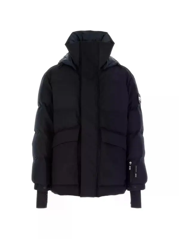 Giorgio Armani Quilted Hooded Ski Jacket