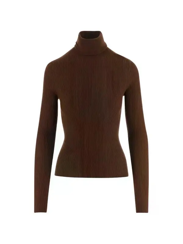 OLIVER LATTUGHI Ribbed-knit Roll-neck Sweater