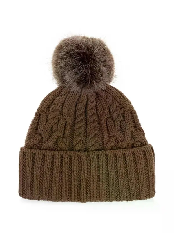 Moncler Logo-patch Beanie Hat