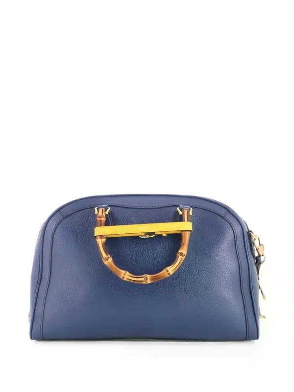 Gucci Diana Nm Bamboo Handle Duffle Bag Leather Medium Travel Bag