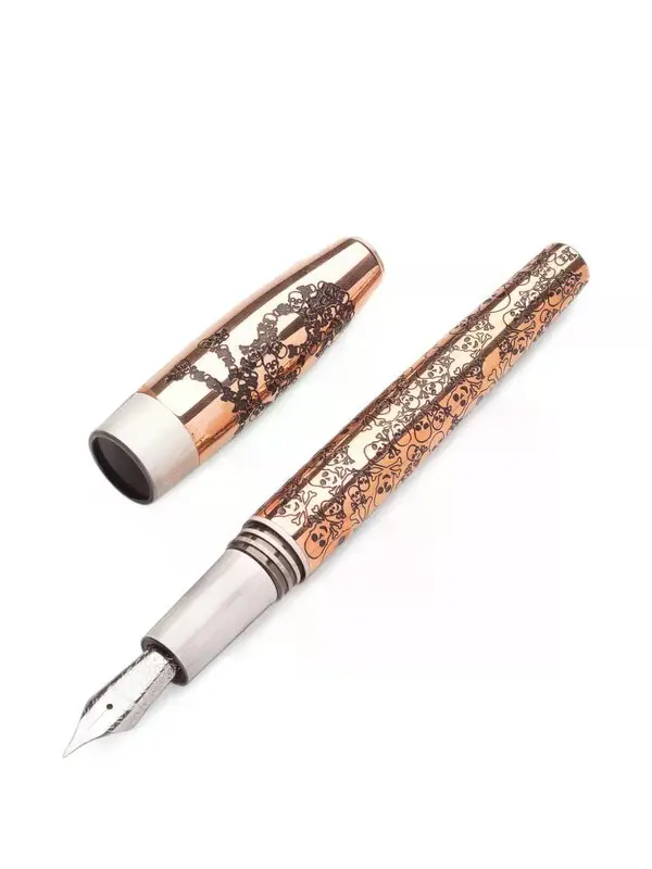 MONTEGRAPPA Merry Skull-engraved Pen