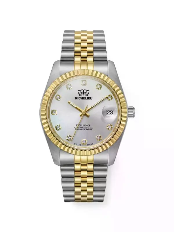 RICHELIEU SWISS Classic Fluted Bezel 26mm Watch