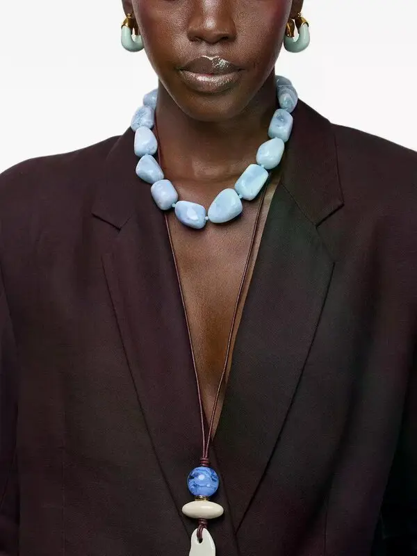 LIZZIE FORTUNATO Museo Cord Ii Necklace