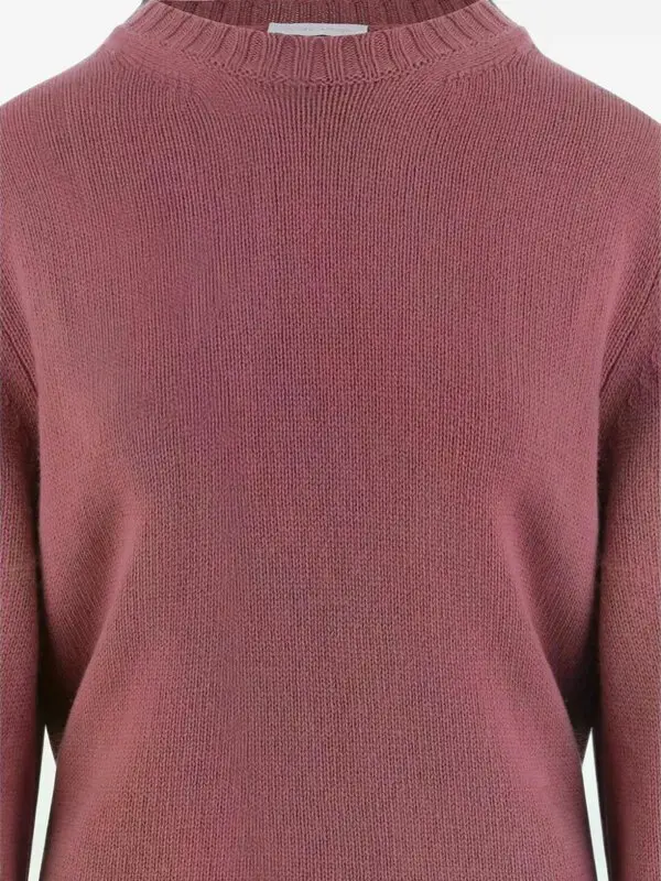 OLIVER LATTUGHI Ribbed-trim Crew-neck Sweater