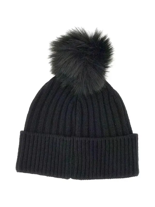 COLMAR Pom-pom Ribbed Beanie Hat