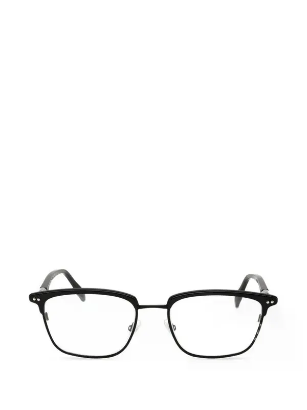 ELASTA Rectangle Frame Eyeglasses - Black