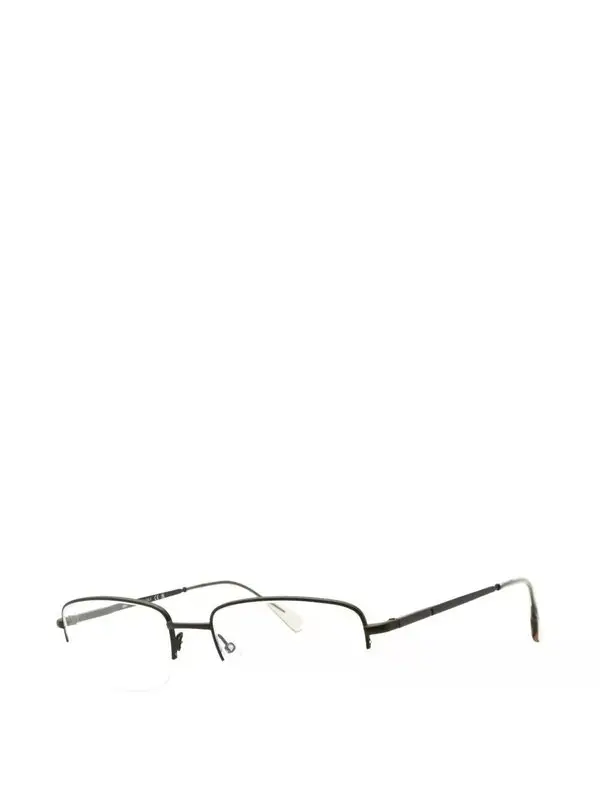 ELASTA Rectangle Frame Eyeglasses - Black