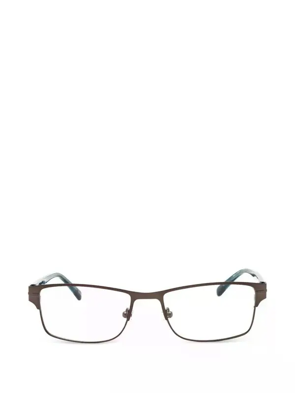 Gant Rectangle Frame Eyeglasses - Brown