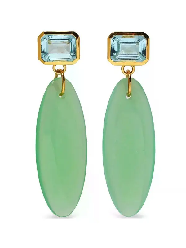 LIZZIE FORTUNATO Valery Drop Earrings