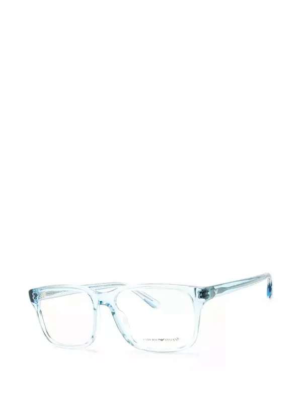 Emporio Armani Rectangle-frame Glasses
