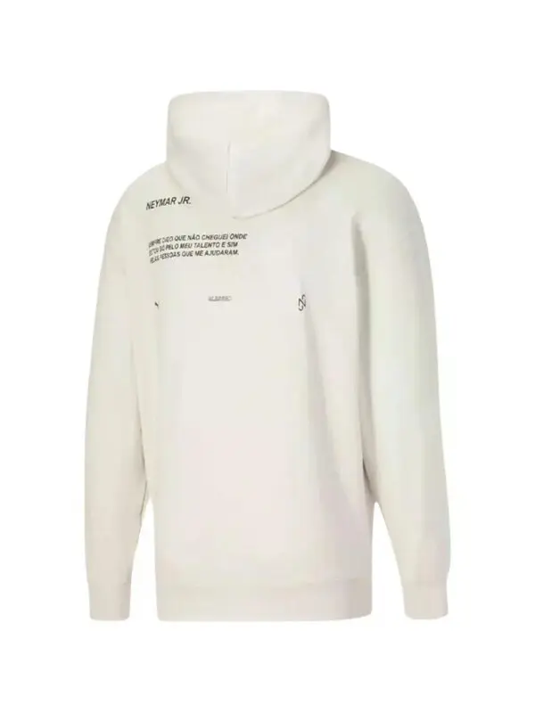 PUMA X Neymar Jr. Kangaroo-pocket Hoodie - Neutrals