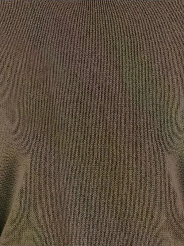 OLIVER LATTUGHI Crew-neck Ribbed-trim Sweater