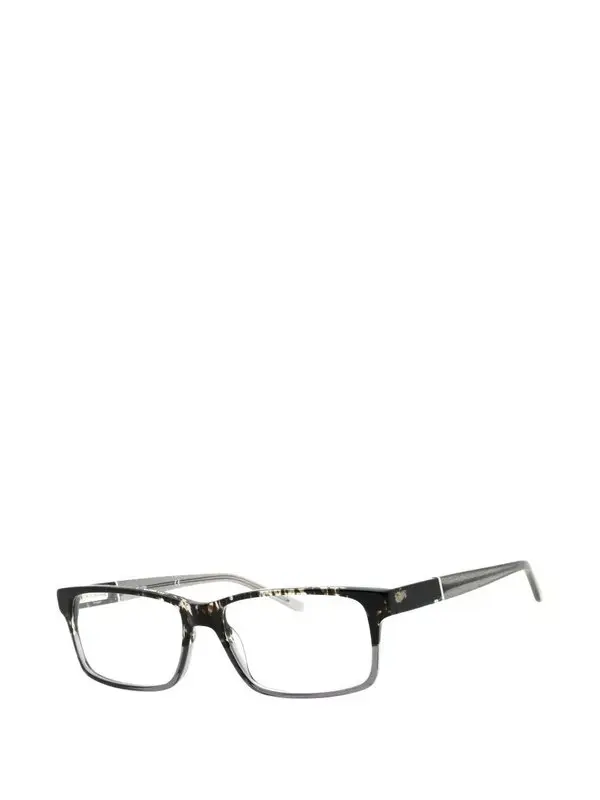 LIZ CLAIBORNE Rectangle Eyeglasses - Black
