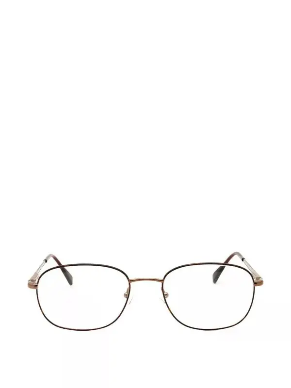 ELASTA 7057 Oval Frame Eyeglasses - Brown