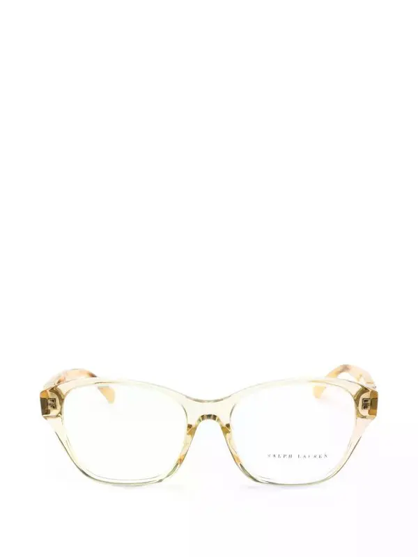Ralph Lauren Rectangle-frame Glasses - Brown