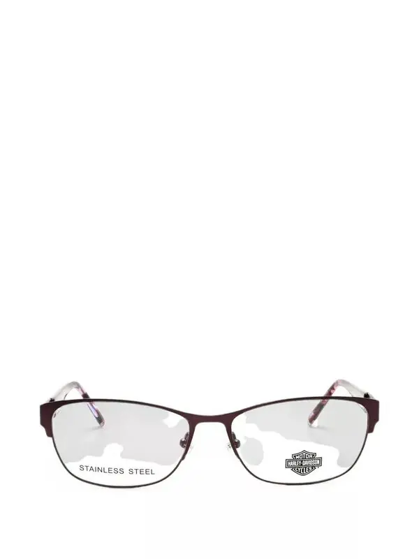 HARLEY-DAVIDSON Rectangle Frame Eyeglasses - Purple