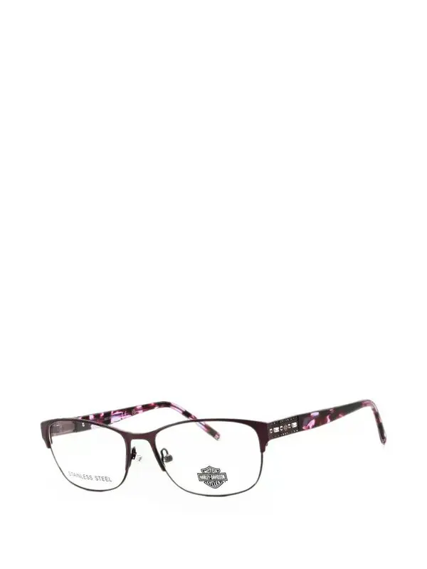 HARLEY-DAVIDSON Rectangle Frame Eyeglasses