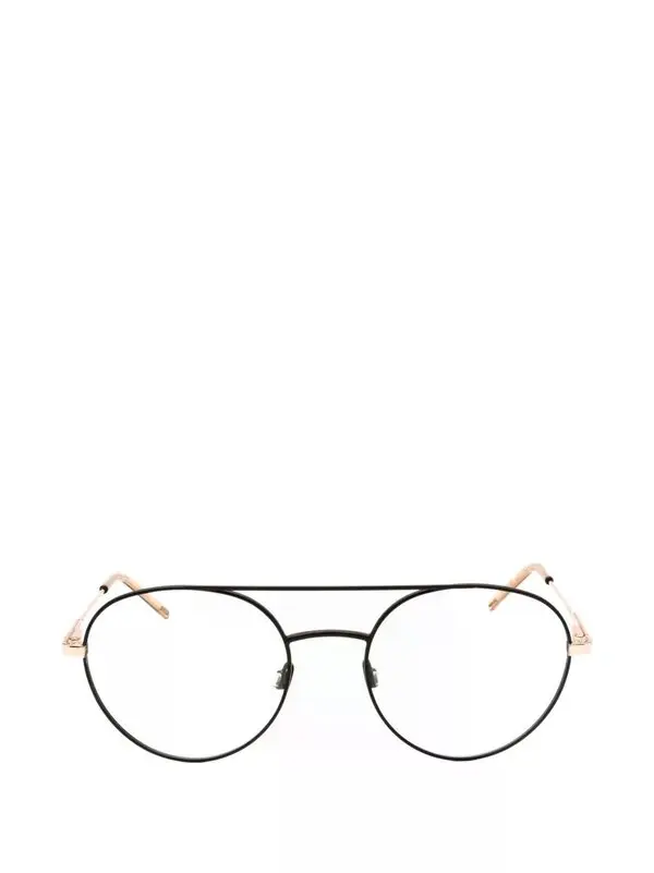 Dkny Round Frame Eyeglasses - Black